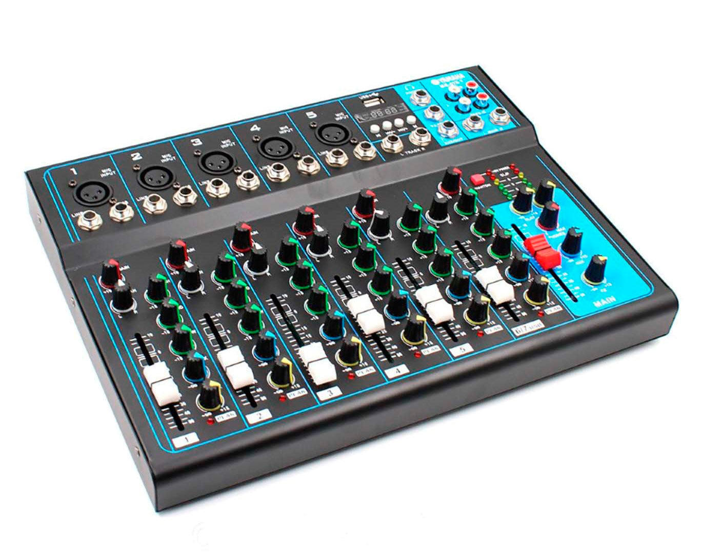 UKC Мікшерний пульт MG 07BT Bluetooth / USB Mixer MG 07BT. Придбати в ...